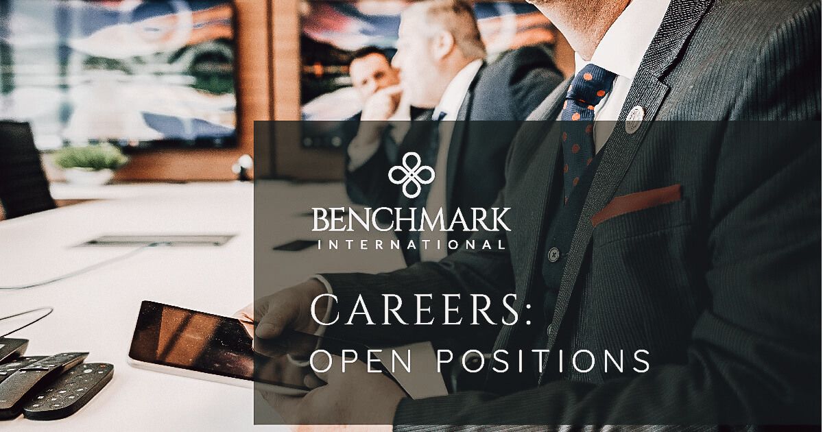 Open Positions at Benchmark International