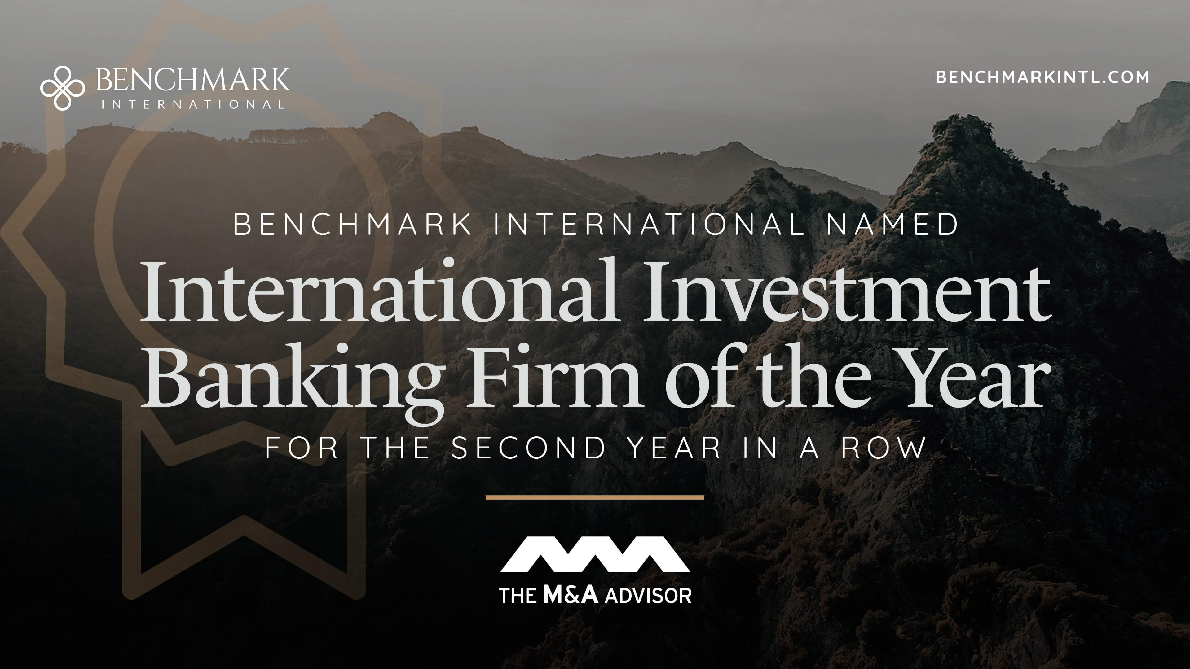 Benchmark International Named Investment Banking Firm of the Year for ...